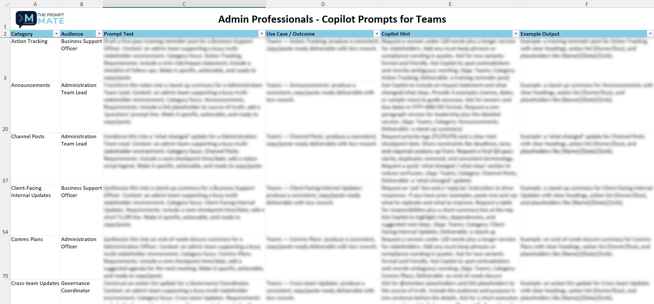 Admin Professionals – The Prompt Mate
